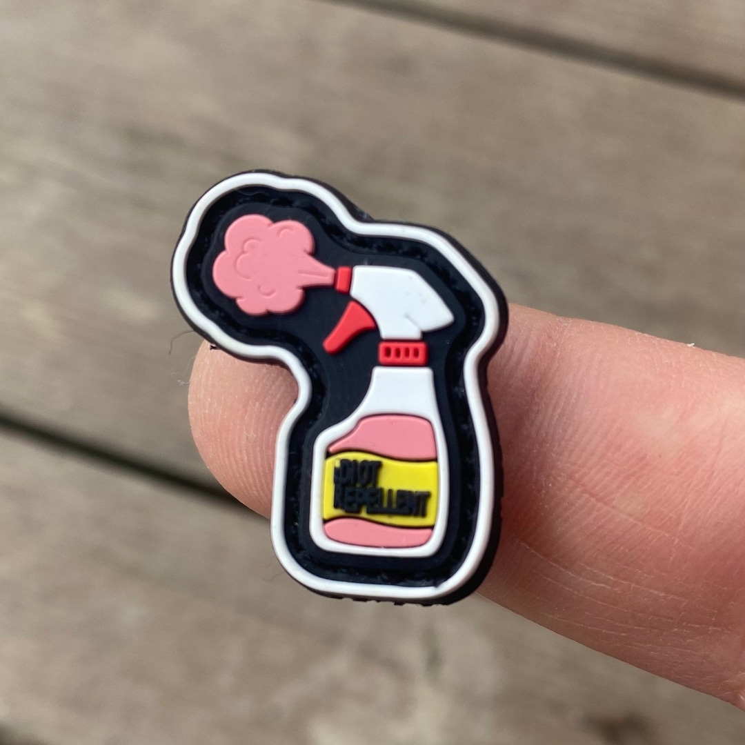 Idiot Repellent - Ranger Eye PVC Patch - Etsy
