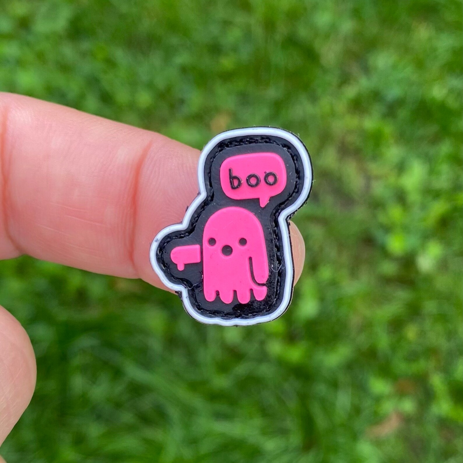 Ghost BOO Morale Patch, Ranger Eye PVC Patch. - Etsy