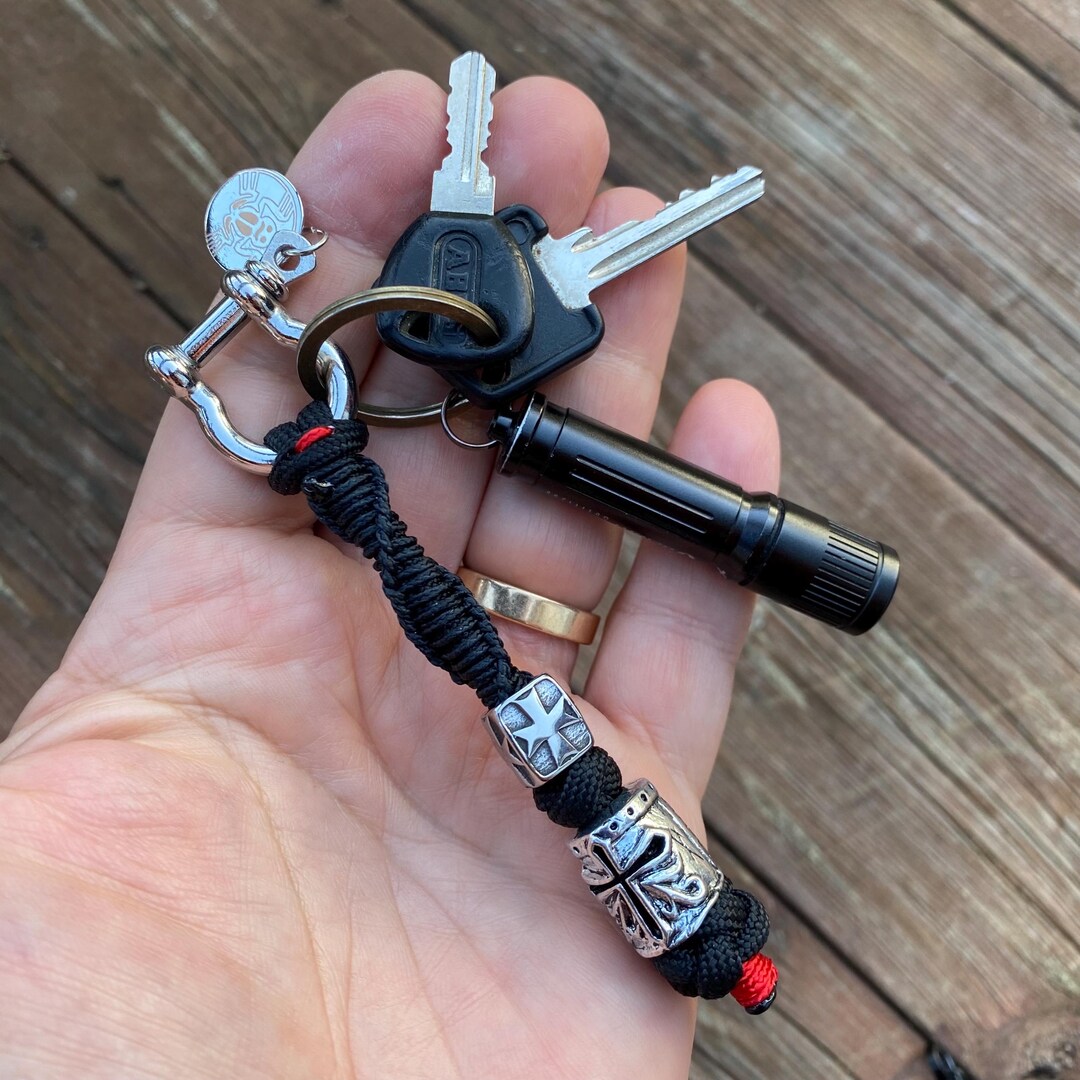 Templar Knight Keychain - Etsy