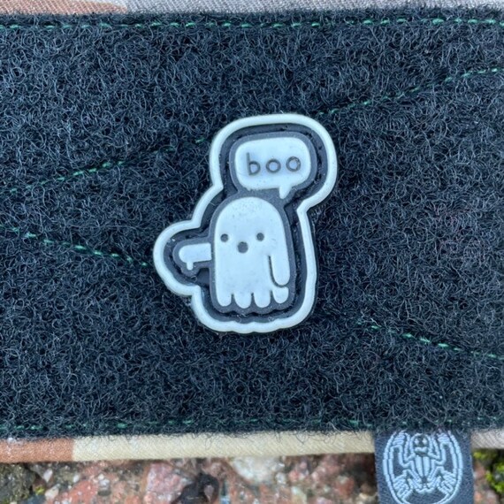 Ghost BOO Morale Patch Ranger Eye PVC Patch - Etsy