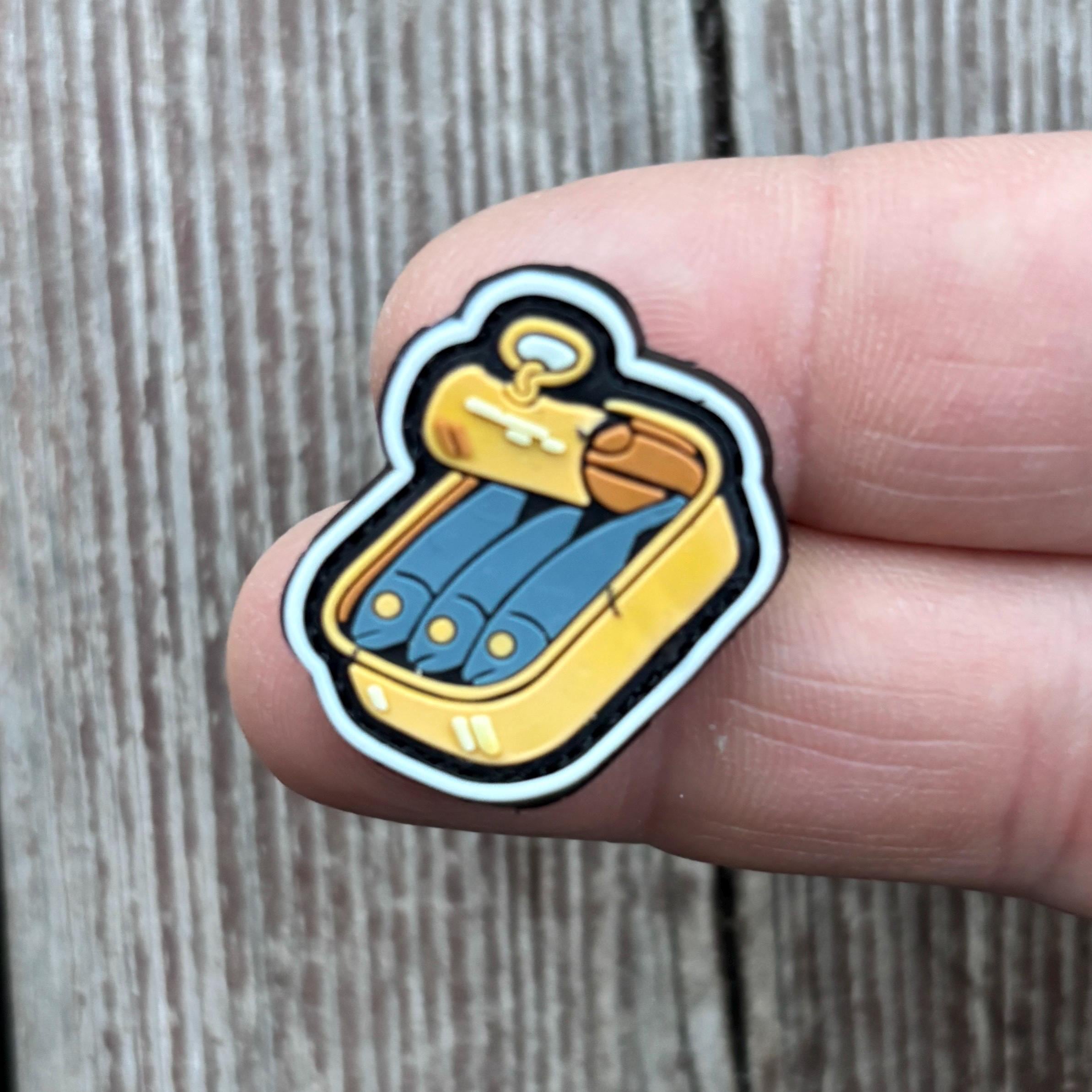 Tin of Sardines - Ranger Eye PVC Patch - Etsy