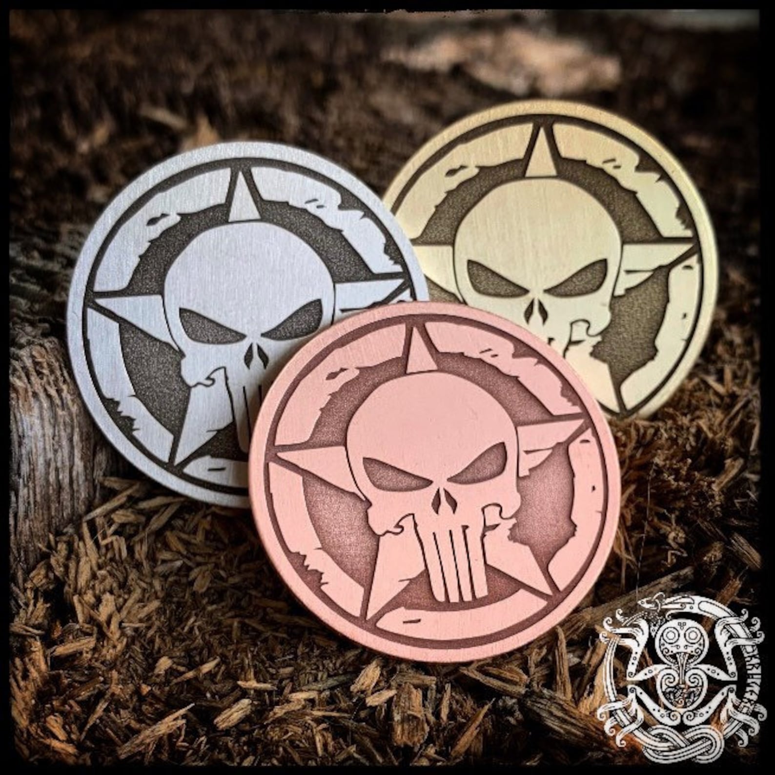 Punisher Pocket Coin - Etsy