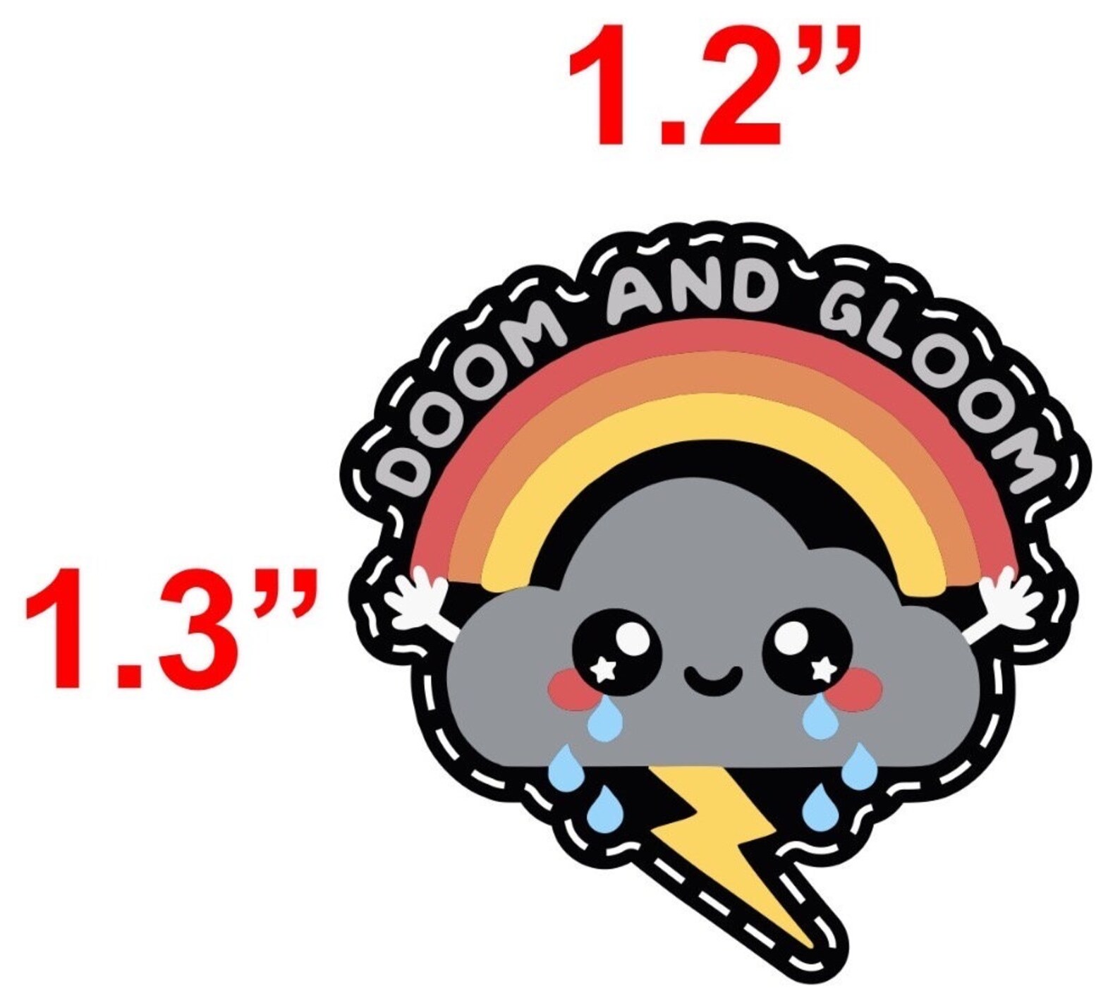 Doom and Gloom - Ranger Eye PVC Patch - Etsy
