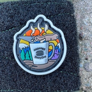 Knife and Coffee knoffee Ranger Eye PVC Patch - Etsy