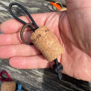 Champagne Cork Keychain - Etsy