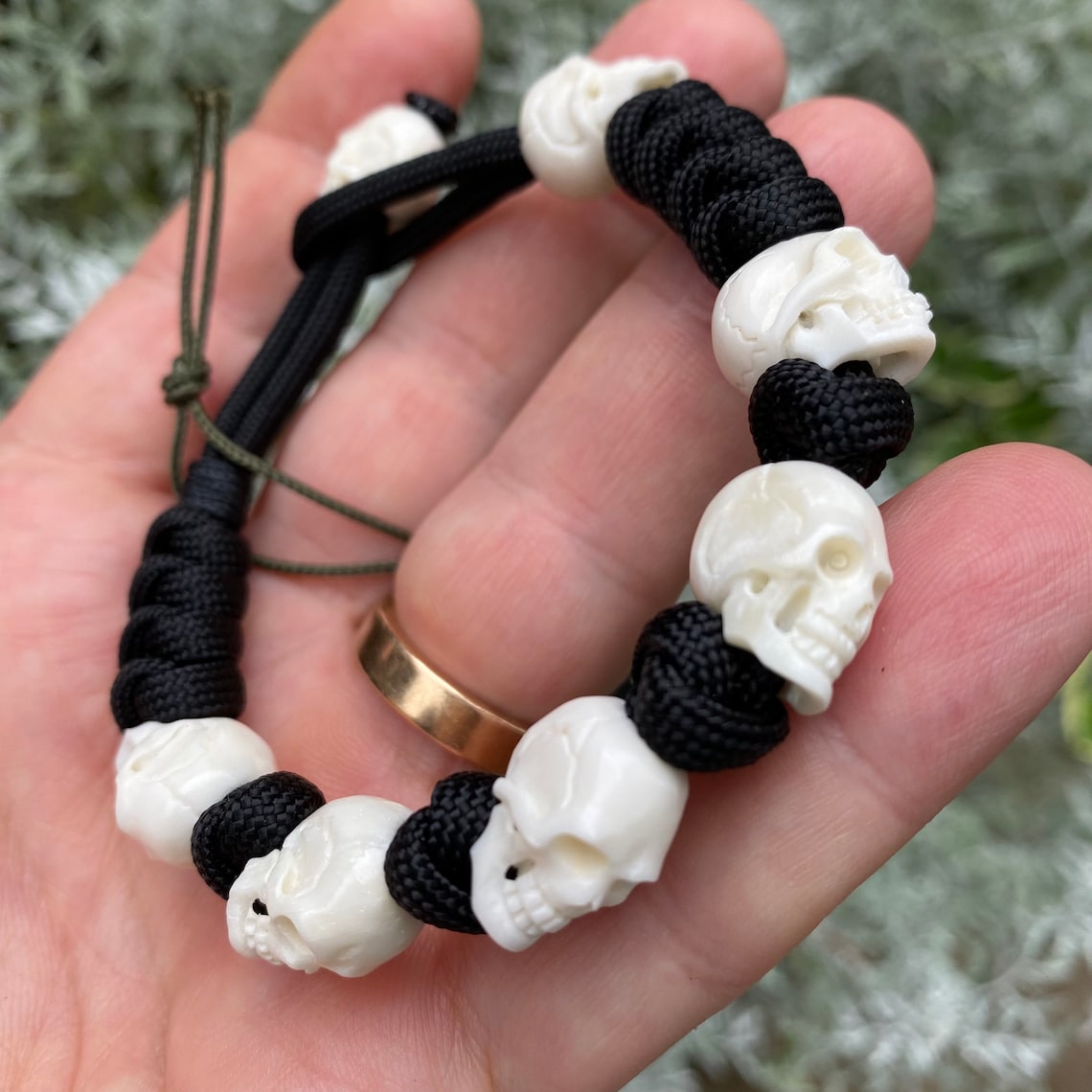 Bone Skull Bracelet - Etsy