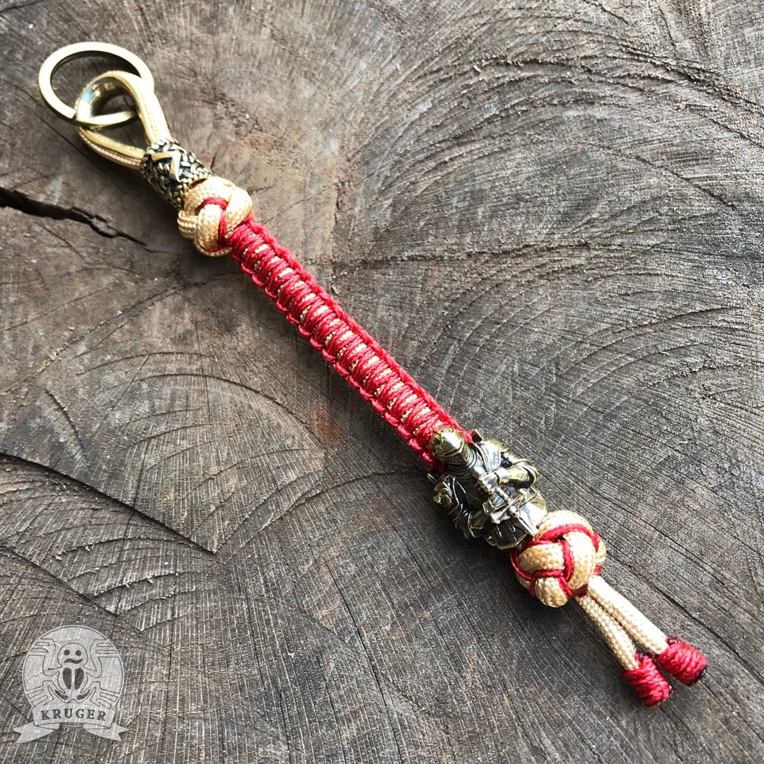 Dragon Knight Keychain - Etsy