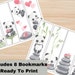 Panda Printable Bookmarks - Etsy