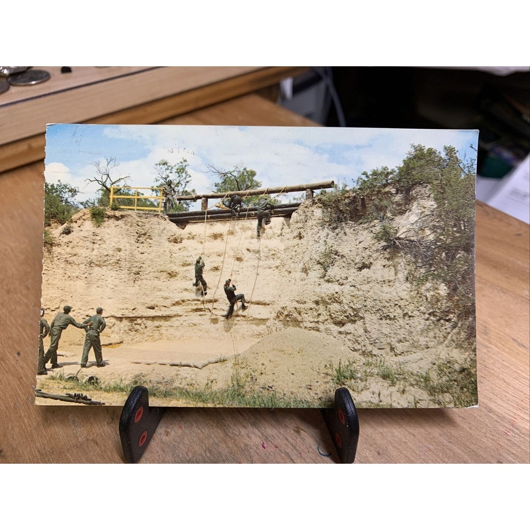 Lackland Air Force Base Obstacle Course Texas San Antonio Postcard 1970 ...