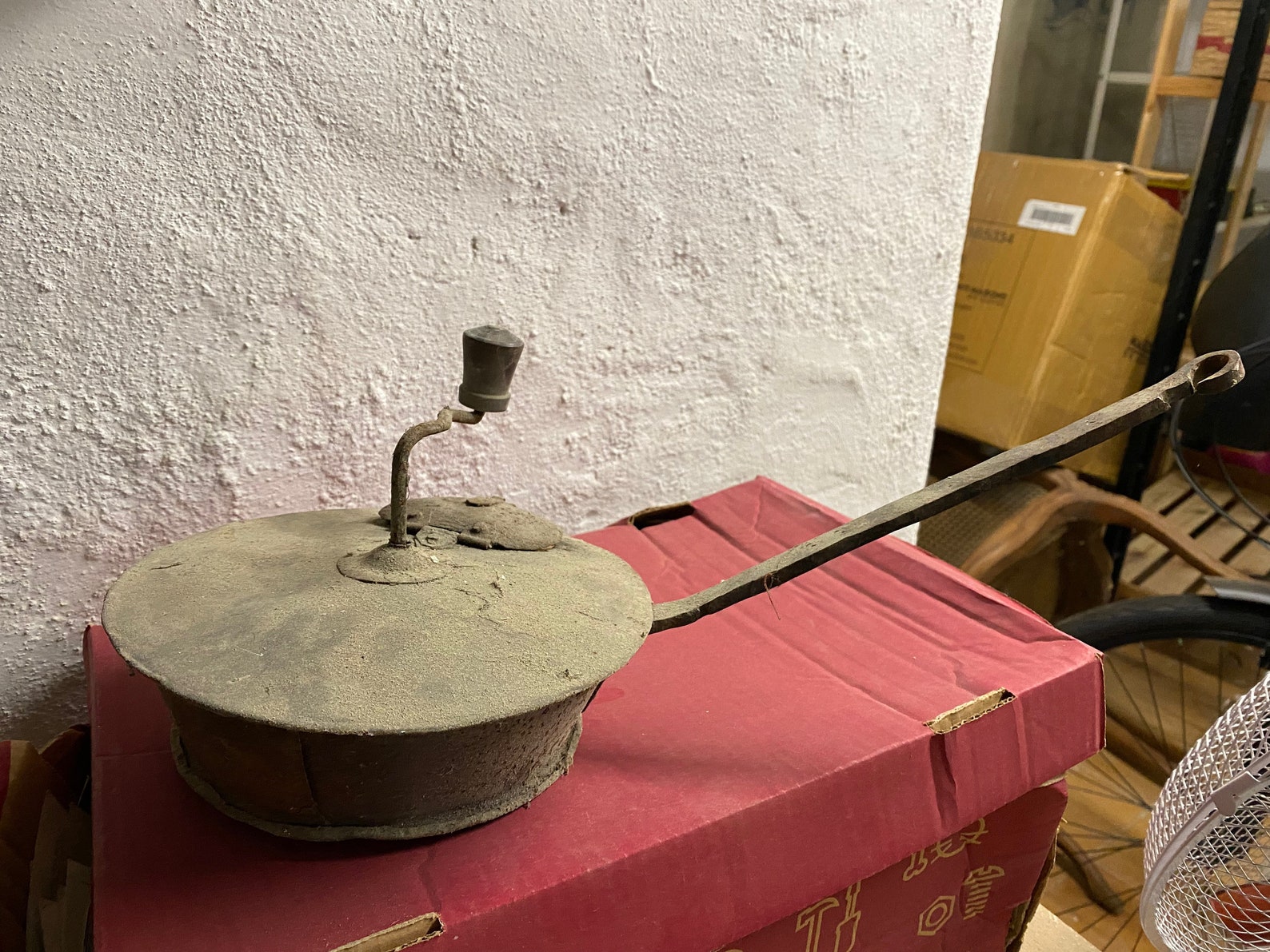 Antique Coffee Roaster, Tambur Da Cafëtté (coffee Drummer), Italian ...