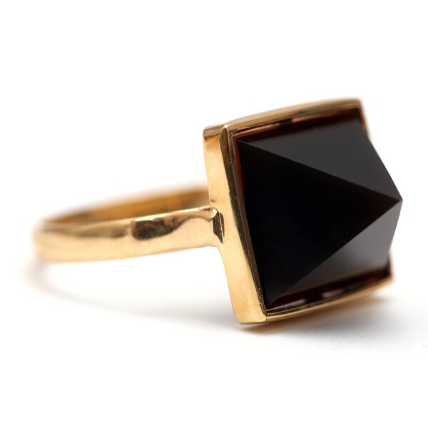 Pyramid Ring - Etsy