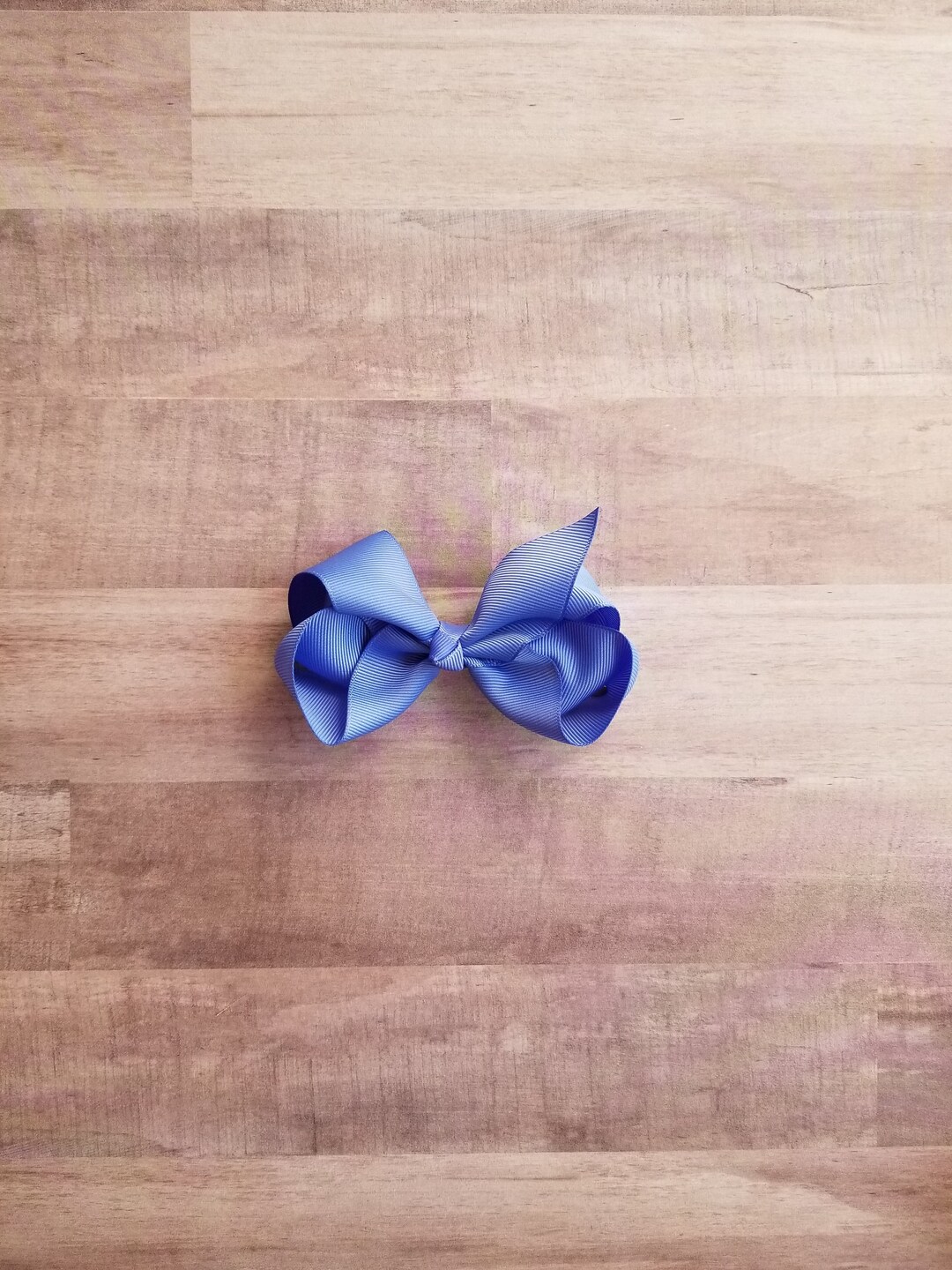 Periwinkle Hair Bow/ 4 Inch/ 62 Colors/ Grosgrain Bow Clips, Grosgrain ...