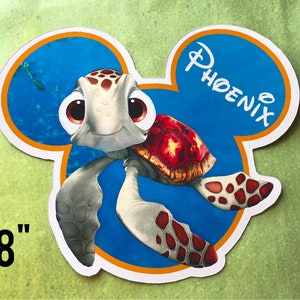 Disney Cruise Door Magnet - Squirt Magnet - Finding Dory Magnet ...