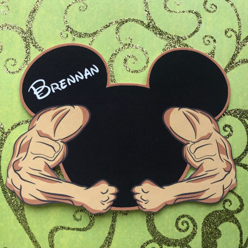Muscle Mickey - Etsy