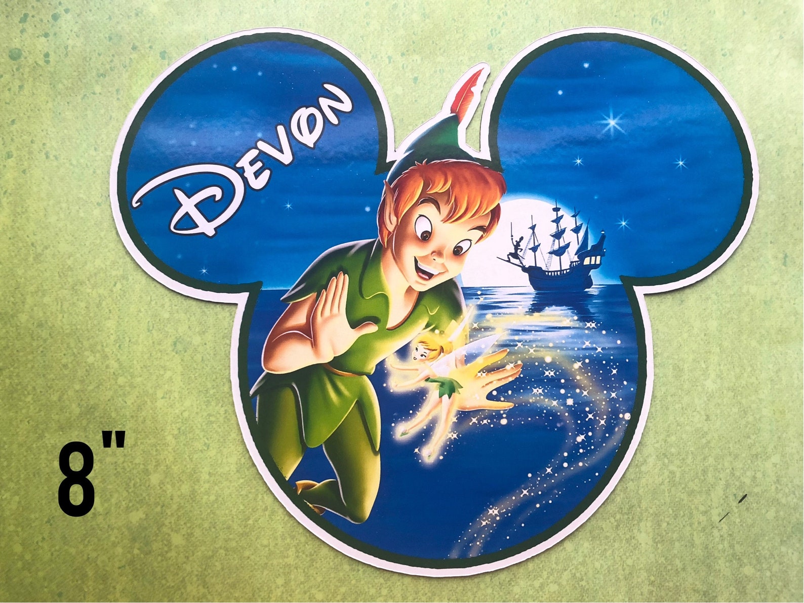 Disney Cruise Door Magnet Peter Pan Magnet Tinkerbell - Etsy