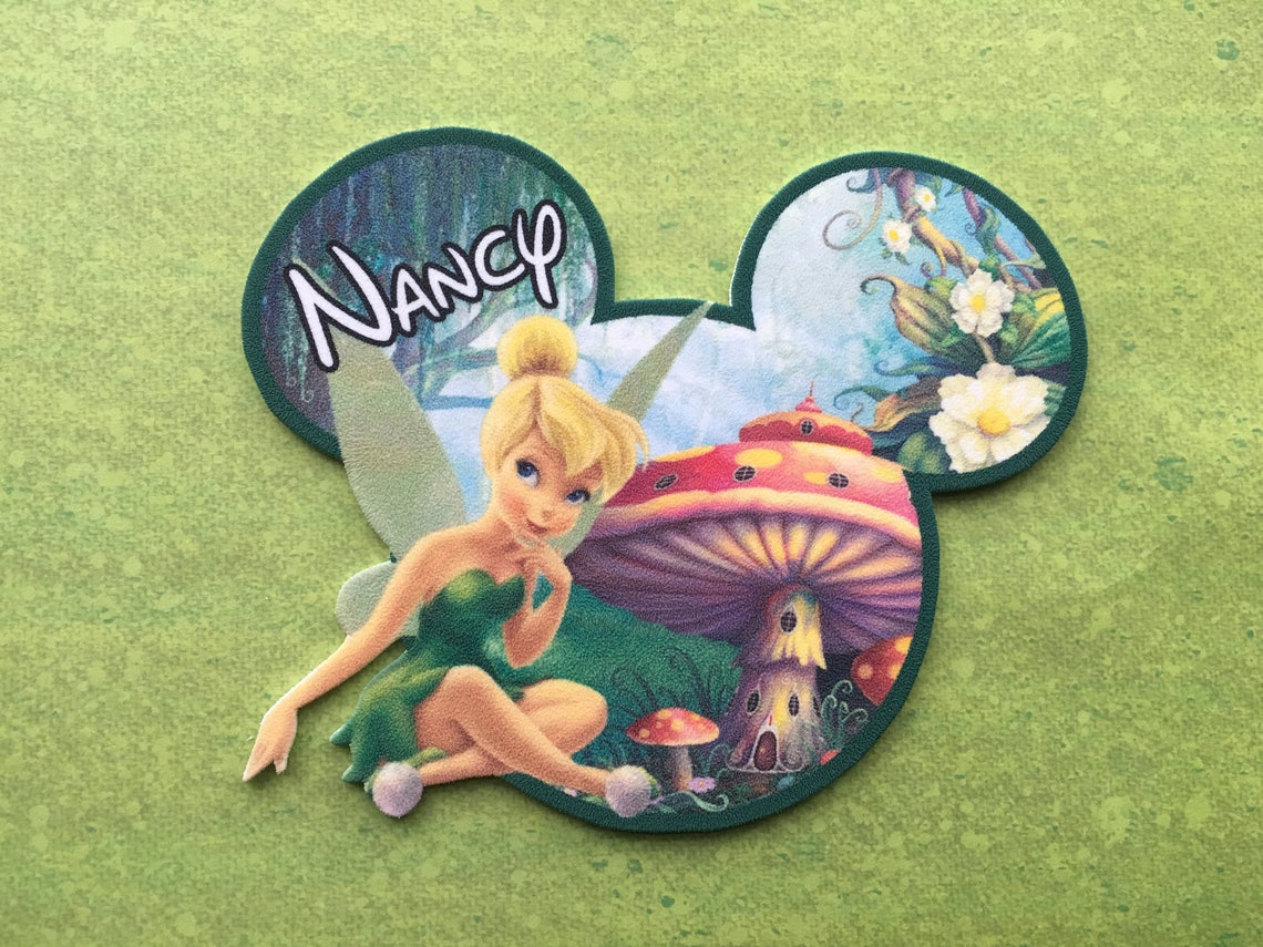 NEW Size Disney Cruise Door Magnet Tinkerbell Magnet Fairy | Etsy