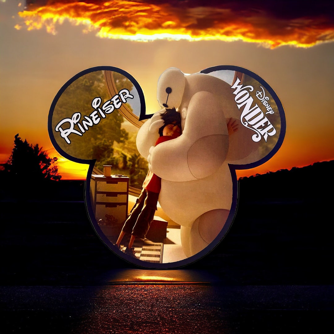 Disney Cruise Door Magnet - Big Hero 6 Magnet - Baymax Magnet - Custom ...