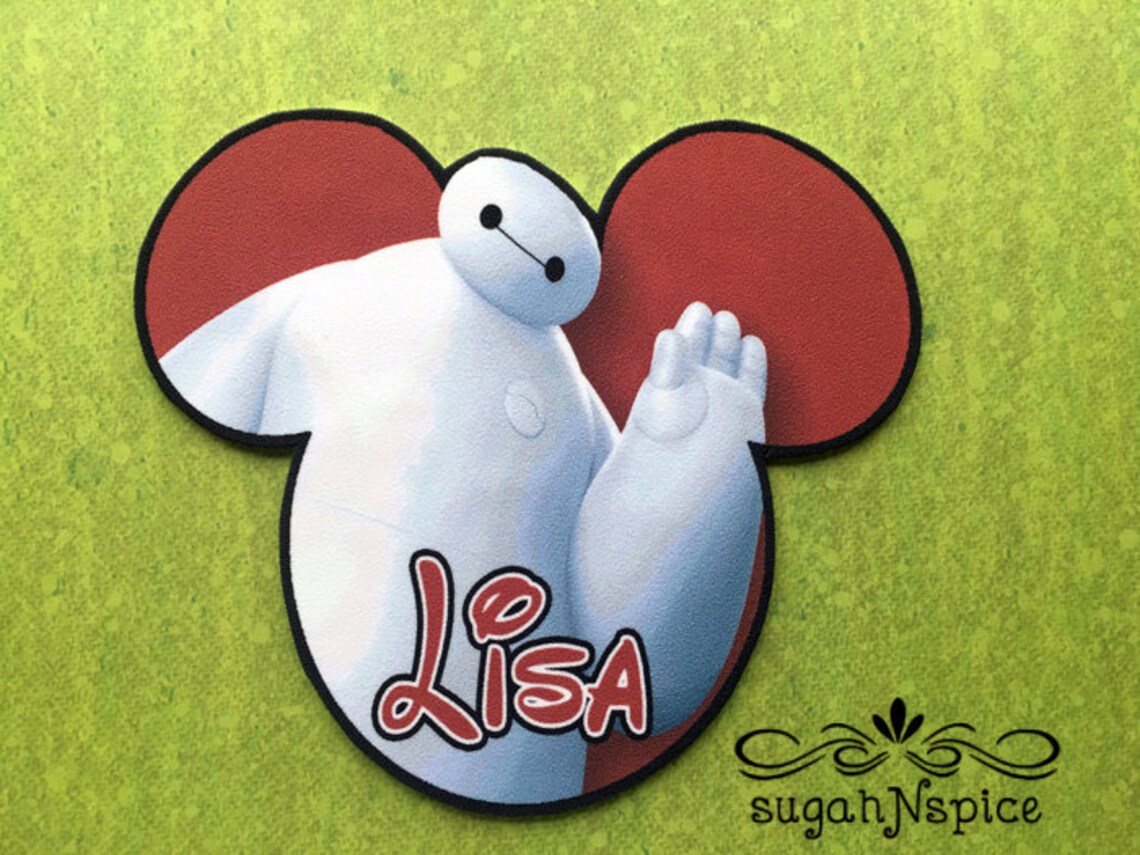 Disney Cruise Door Magnet - Big Hero 6 Magnet - Baymax Magnet - Custom ...