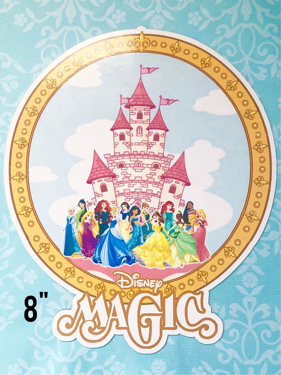 Disney Cruise Door Magnet - Disney Princesses Magnet - Cinderella ...