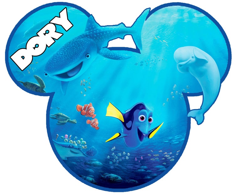 Disney Cruise Door Magnet Dory Magnet Finding Dory Magnet | Etsy
