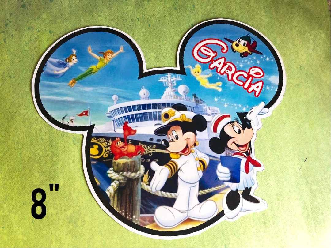 NEW Size Disney Cruise Door Magnet - Mickey Mouse Magnet - Classic ...