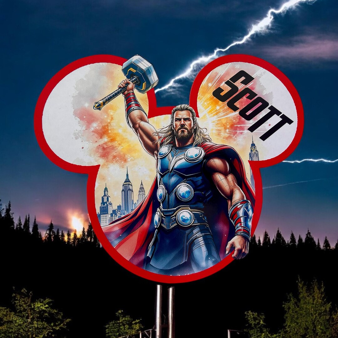 Disney Cruise Door Magnet - Thor Magnet - Magnet - Thor Cruise Door ...