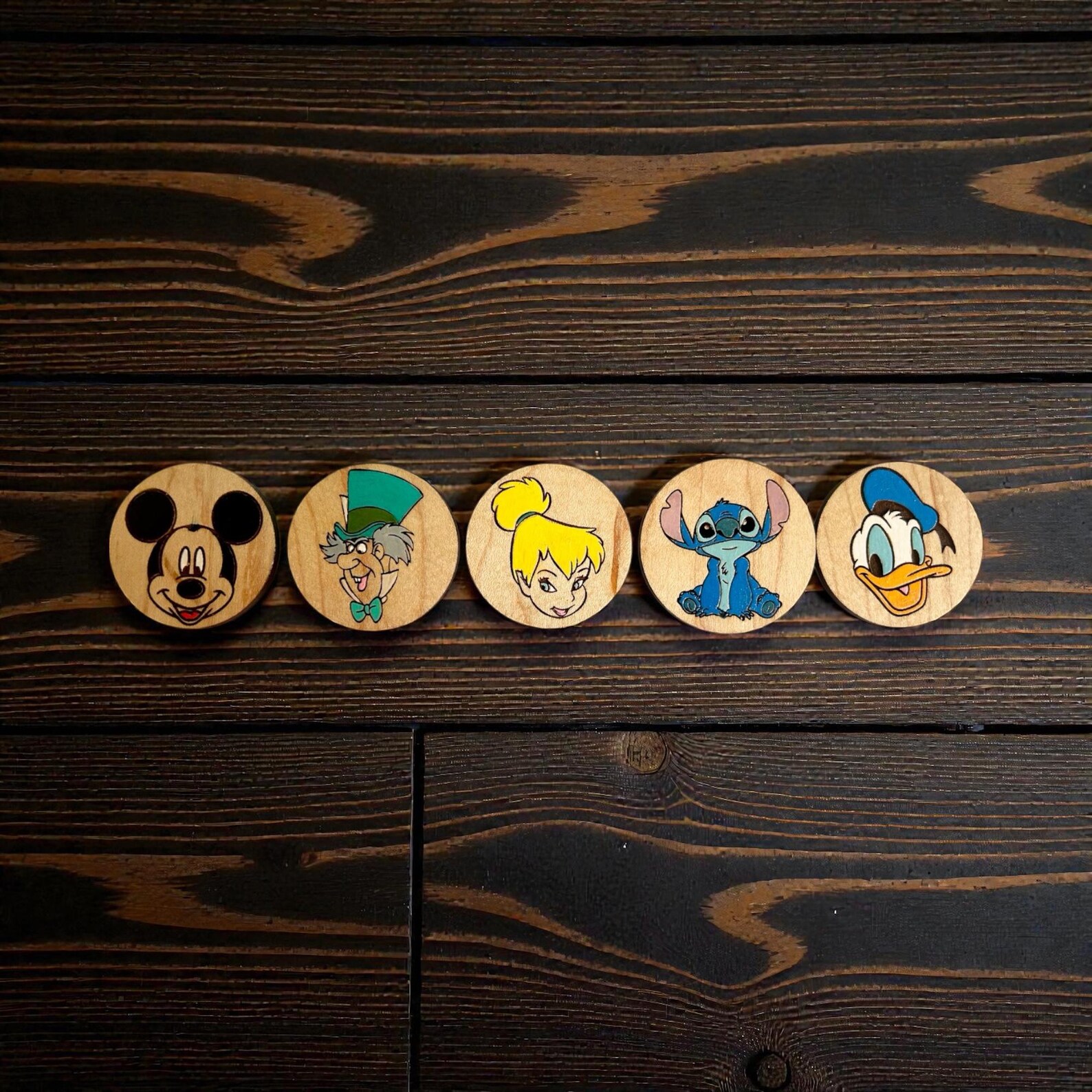 Disney Fish Extender Gift Disney Pin Disney Brooch Wood Pin Disney ...
