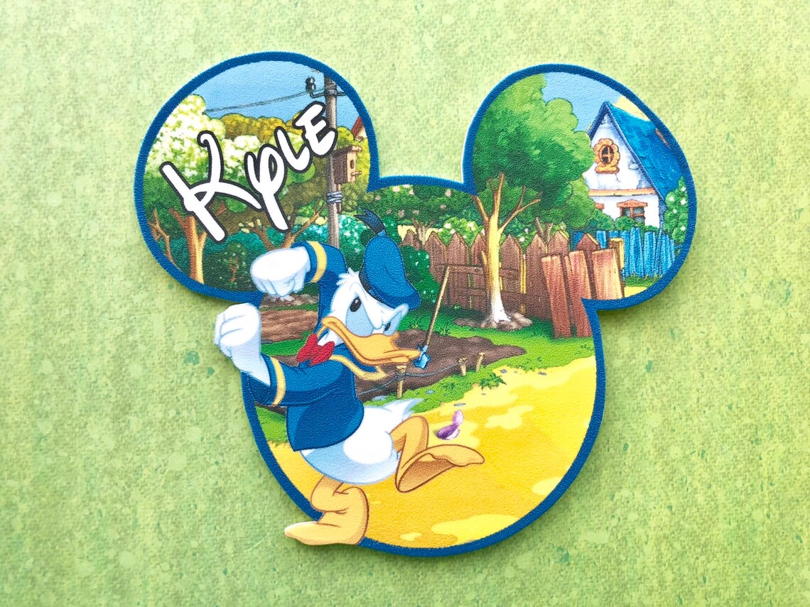 Disney Cruise Door Magnet Donald Duck Magnet Donald Magnet - Etsy