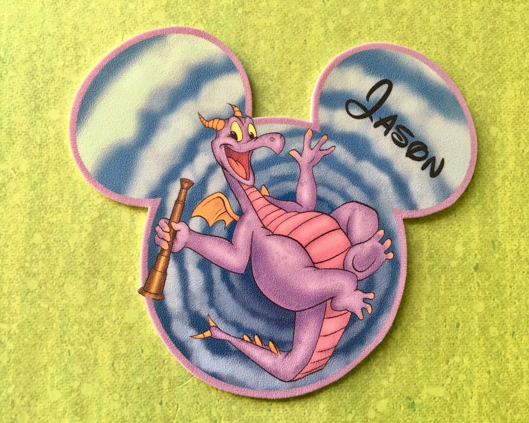 NEW Size Disney Cruise Door Magnet - Figment Magnet - Dragon Magnet ...