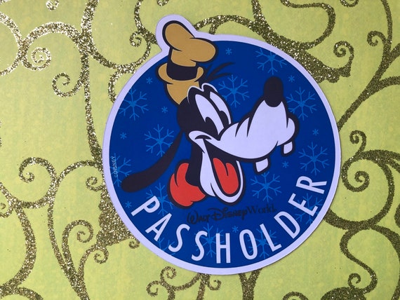 Walt Disney World Goofy Passholder Magnet Goofy Magnet Goofy | Etsy