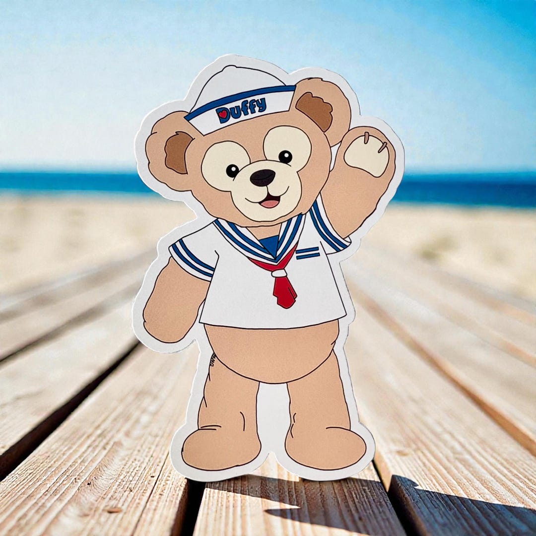 Disney Cruise Door Magnet - Duffy Bear Magnet - Disney's Bear Duffy ...