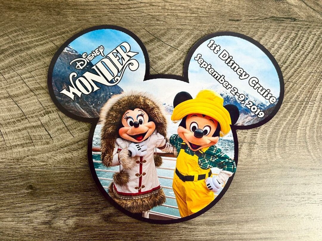 New Larger Size - Disney Cruise Door Magnet - Alaska Magnet - Disney ...