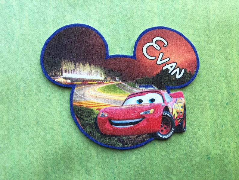 NEW Size Disney Cruise Door Magnet Lightning Mcqueen Magnet | Etsy
