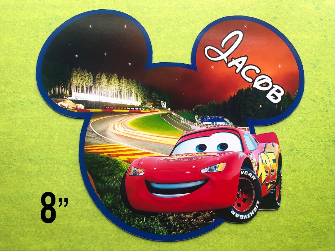 NEW Size Disney Cruise Door Magnet Lightning McQueen Magnet Cars Magnet ...