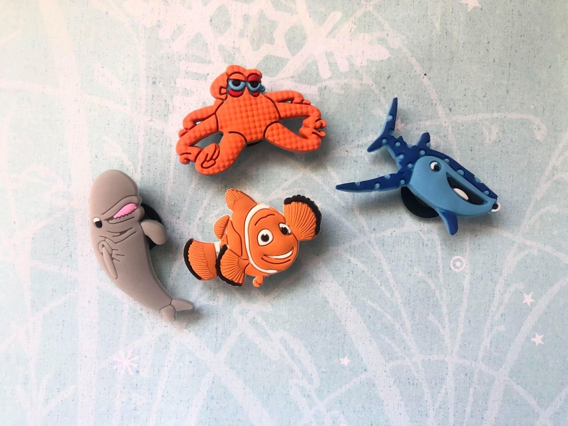 Finding Nemo Shoe Charm Finding Dory Shoe Charm Crush Hank - Etsy
