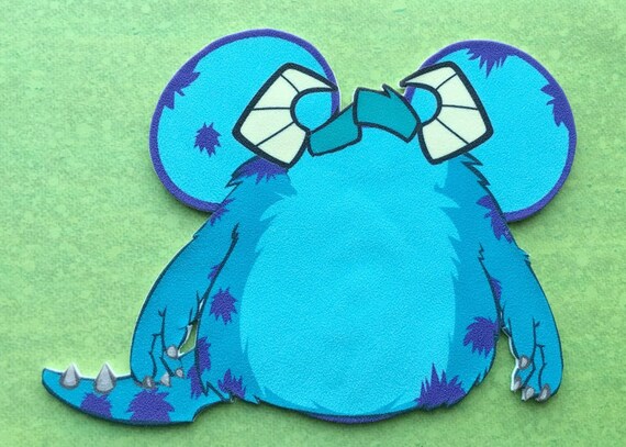 Disney Cruise Door Magnet Monsters Inc Magnet Sulley - Etsy
