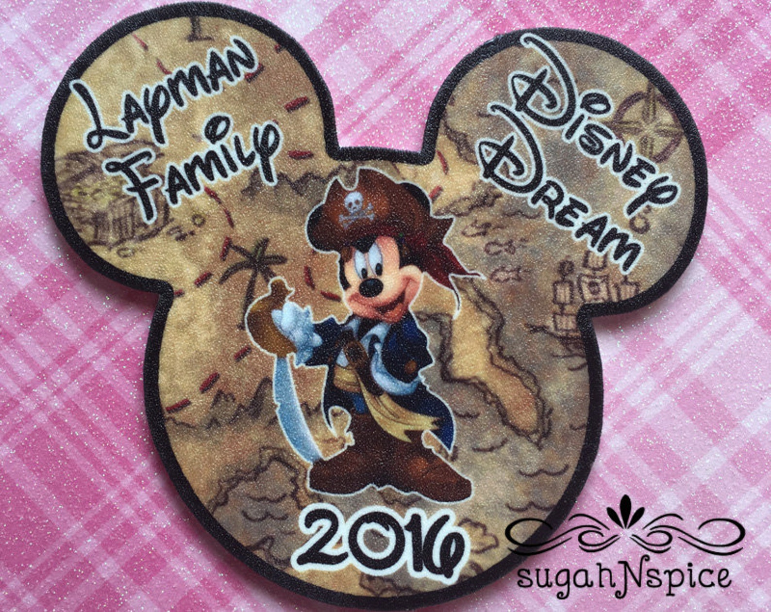 Disney Cruise Door Magnet Personalized Pirate Night Magnet - Etsy