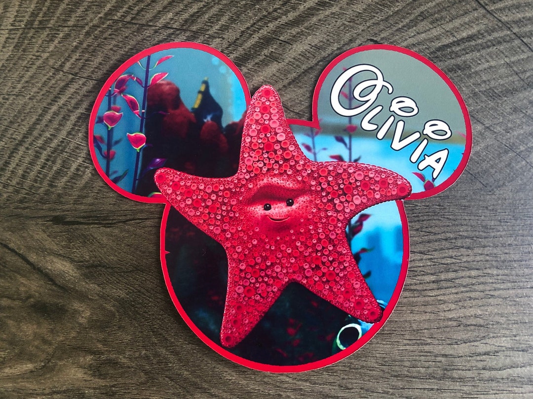 Finding Nemo Cruise Door Magnet: Peach Starfish Design - Etsy