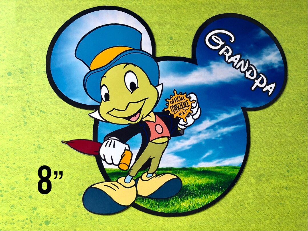 Disney Cruise Door Magnet - Jiminy Cricket Magnet - Pinocchio Magnet ...