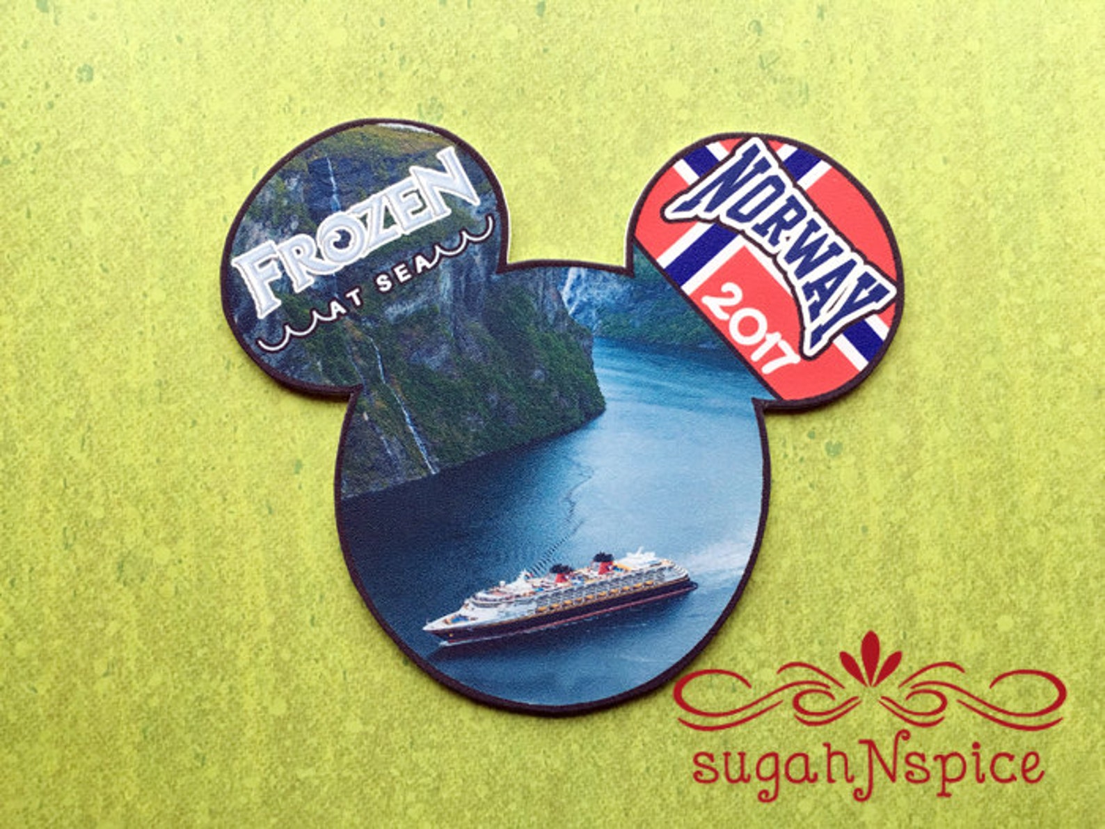 Frozen at Sea Door Magnet Disney Cruise Door Magnet Norway | Etsy