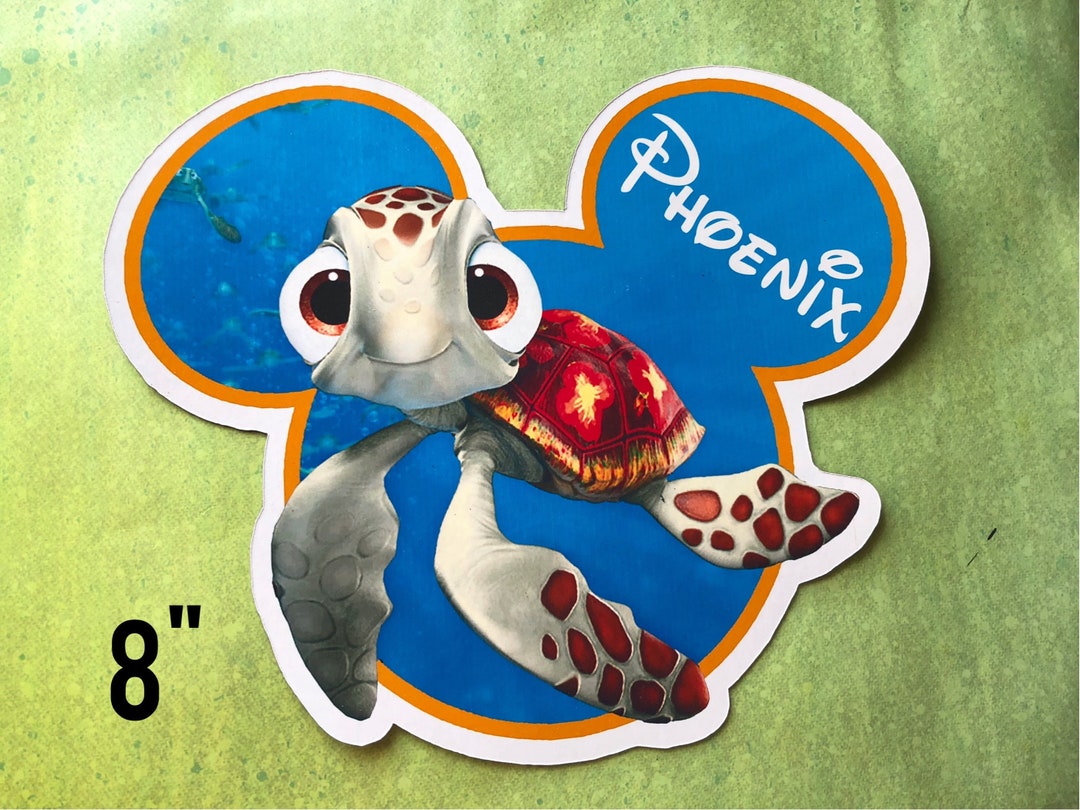 Disney Cruise Door Magnet - Squirt Magnet - Finding Dory Magnet ...