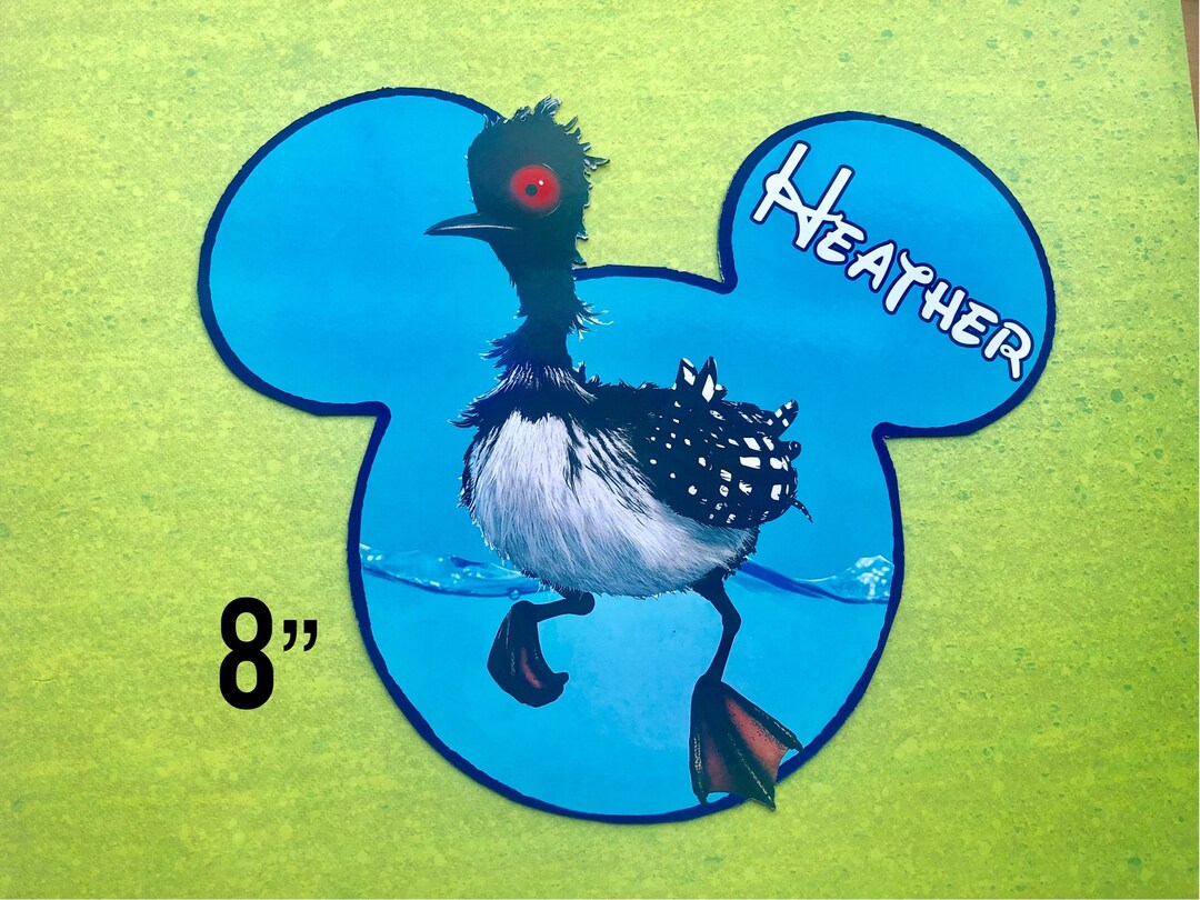 Disney Cruise Door Magnet - Becky the Loon Magnet - Finding Dory Magnet ...