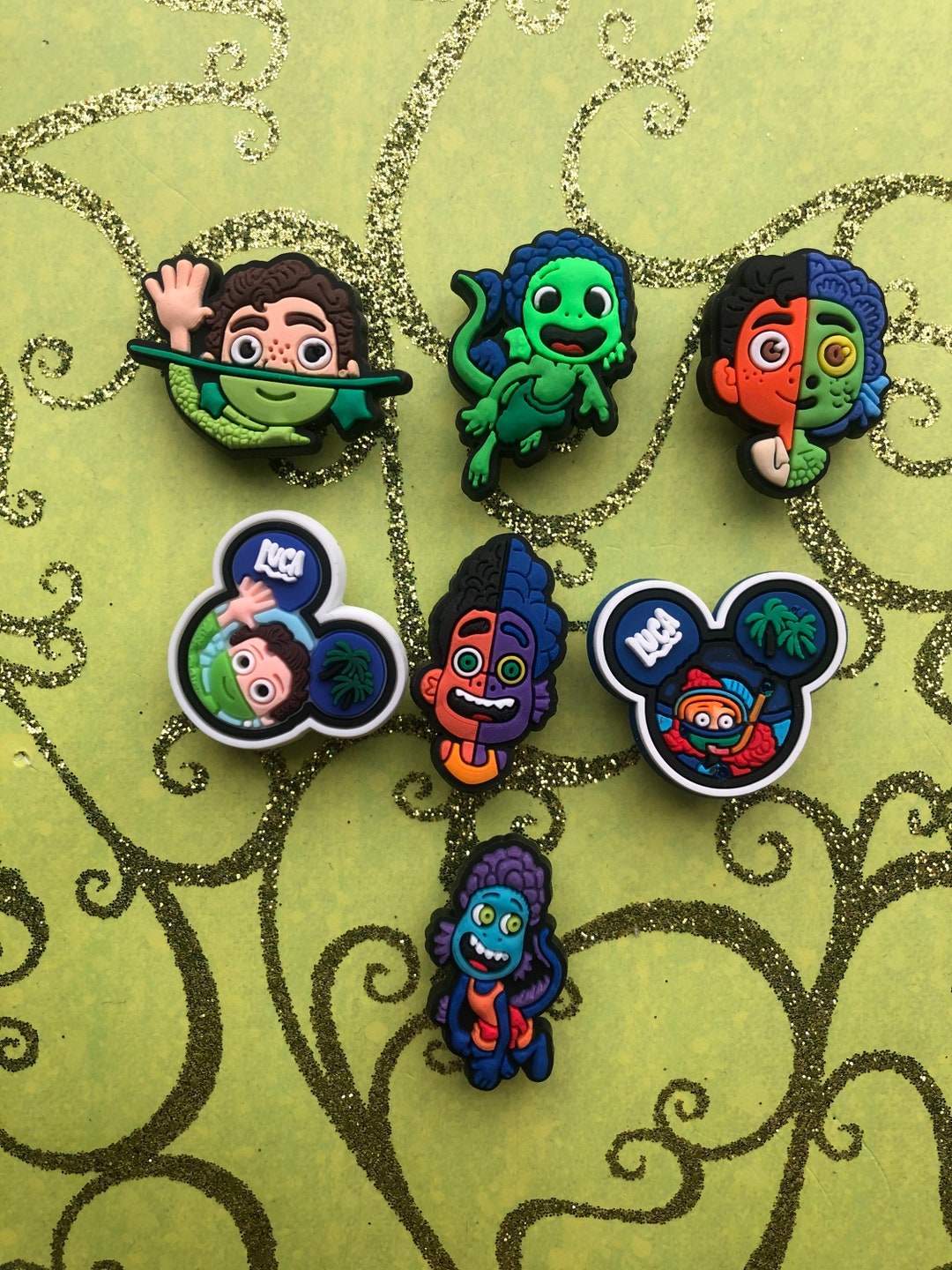 Disney Shoe Charm Luca Shoe Charm Luca Sea Monster Shoe Charm Luca ...