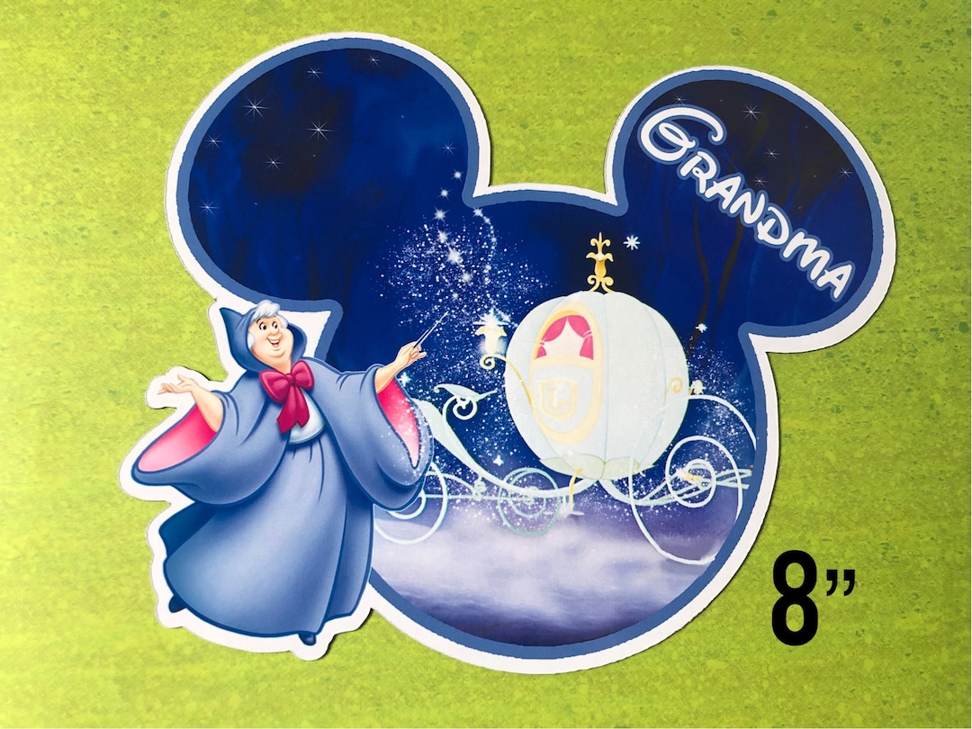 NEW Size Disney Cruise Door Magnet - Cinderella Magnet - Fairy ...