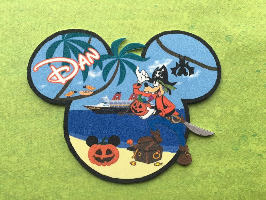 NEW Size Goofy Halloween Magnet Disney Cruise Door Magnet Halloween on ...
