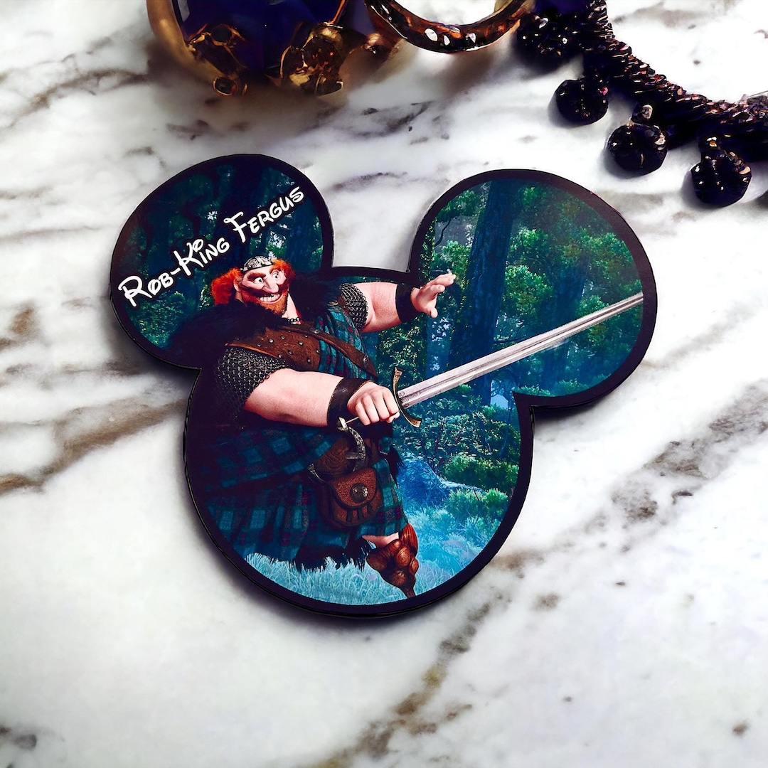 NEW Size Disney Cruise Door Magnet - King Fergus Magnet - Merida Magnet ...