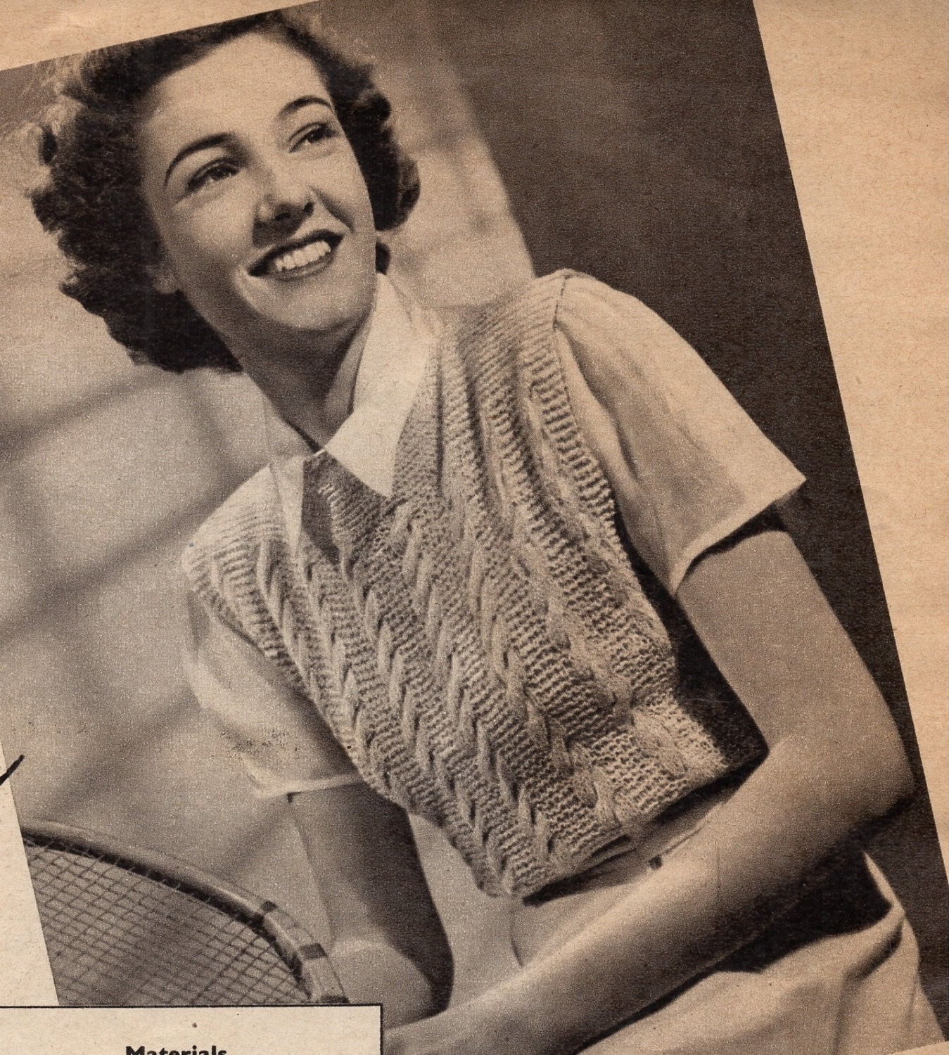 1940's Knitting Book Weldon's Wartime Pattern Spring and Summer ...