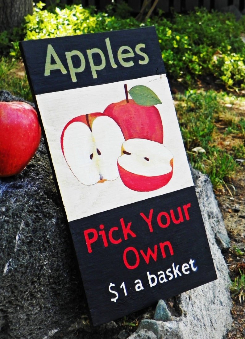 Apples Advertisement - Etsy