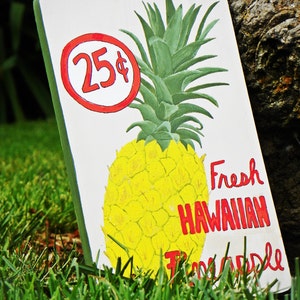 Pineapple Advertisement - Etsy