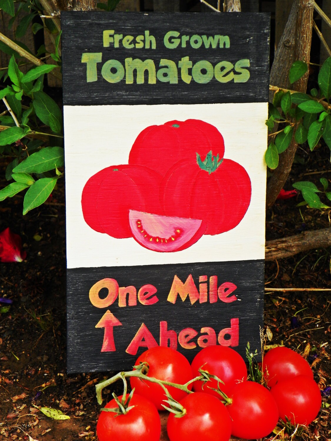 Tomato Advertisement - Etsy
